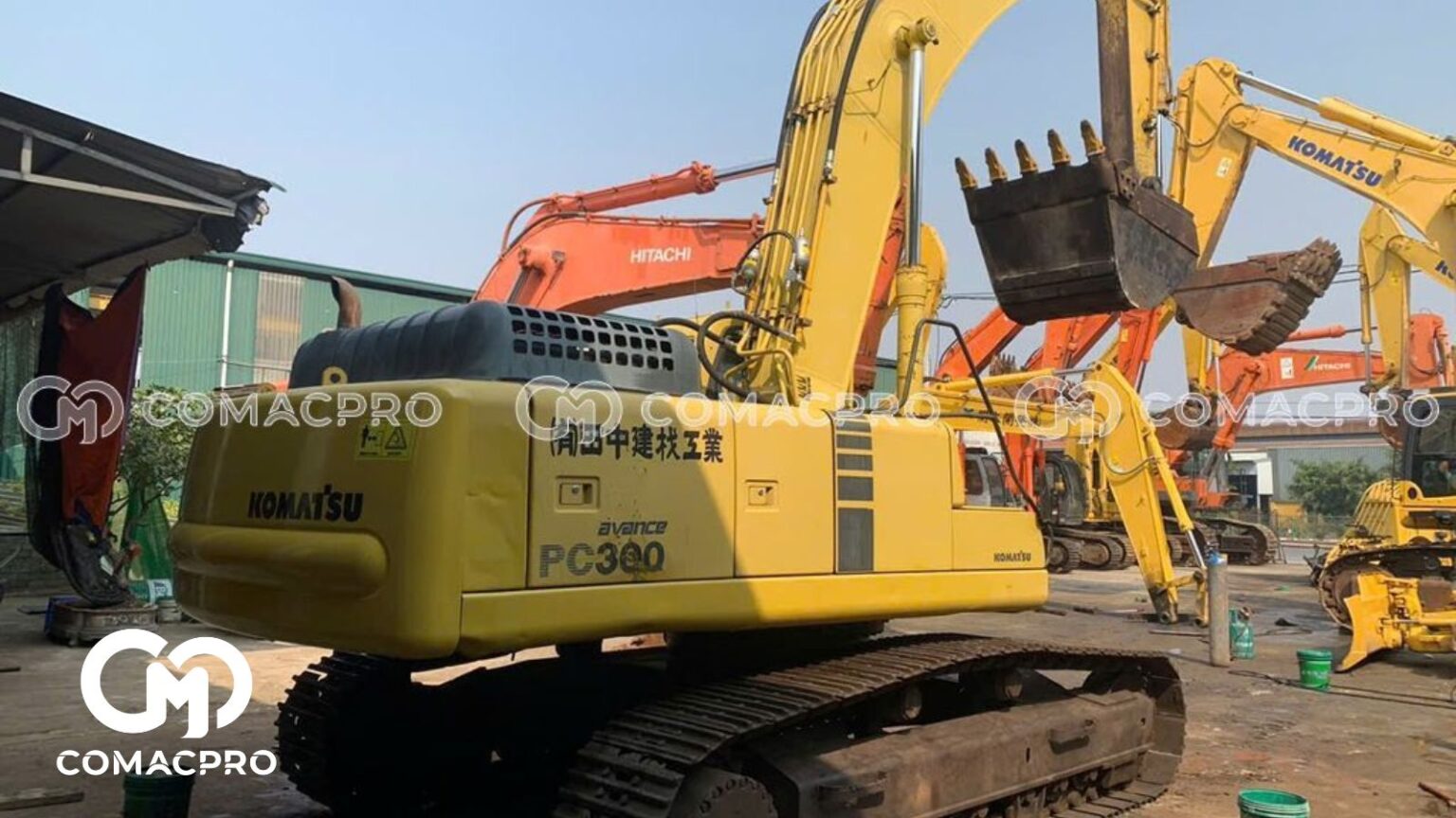 Có gì ở model máy xúc bánh xích KOMATSU PC300-6 đời 1996 - CoMacPro