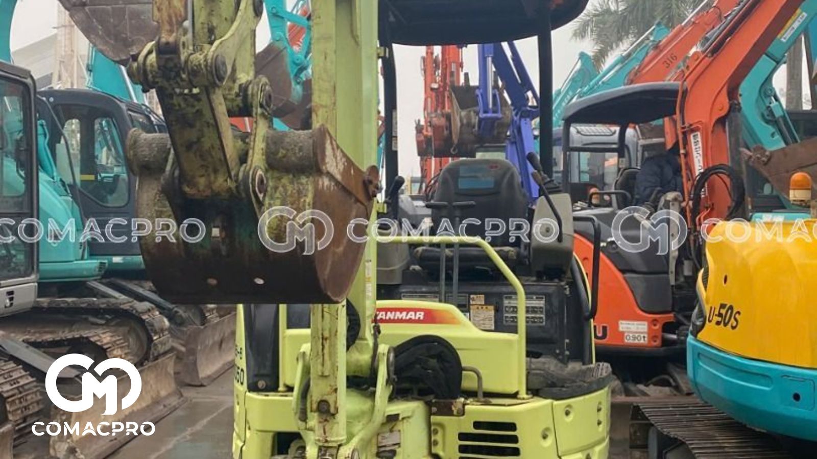 Khám phá dòng xúc mini YANMAR VIO30-6 đời 2002 - CoMacPro
