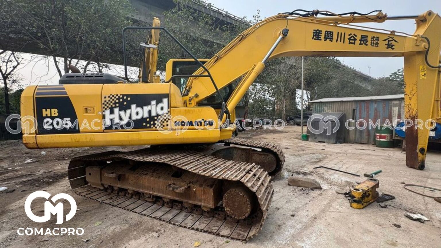 Báo giá máy xúc KOMATSU HB205-1 hàng sẵn tại bãi - CoMacPro